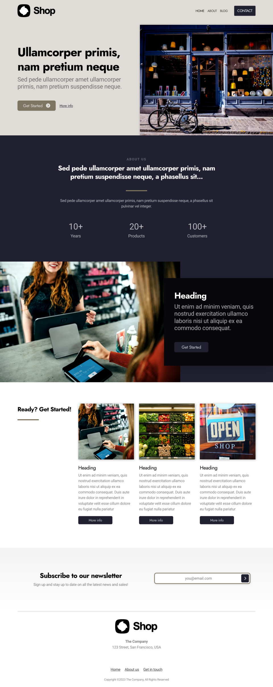 Shop Template - Customize Your Online Shop with Ease | Kopage